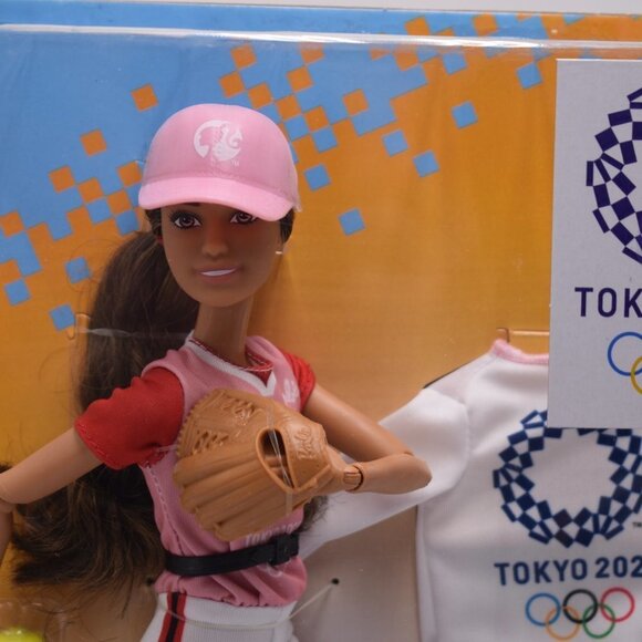 Mattel | Toys | Barbie Olympic Games Tokyo 220 Softball Baseball Doll ...